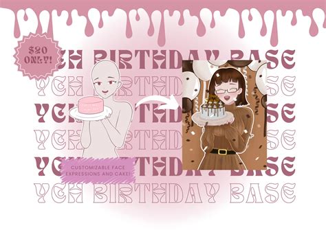 Ych Birthday Base By Ces Aaarts Ces Vgen
