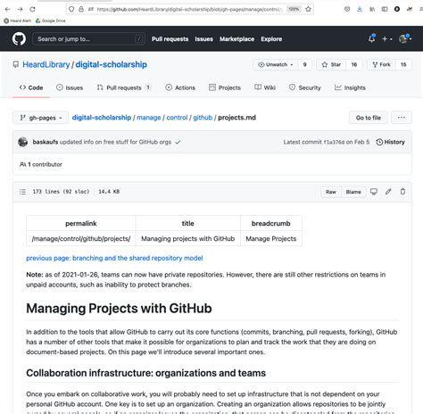 Managing A Website With Github Pages Digital Education Resources Vanderbilt Libraries