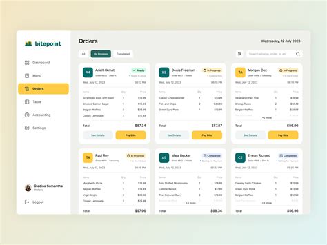 Bitepoint Restaurant Pos System Orders Payment In 2025