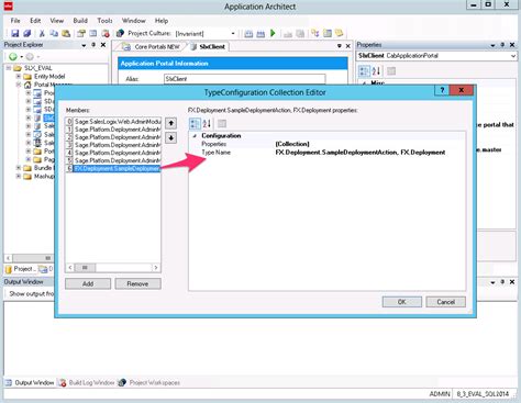 Creating Custom Deployment Actions For Portals In Application Architect For Infor Crm Customer Fx