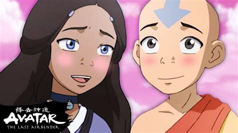 Aang And Kataras Cutest Moments Ever 💖 Avatar The Last Airbender