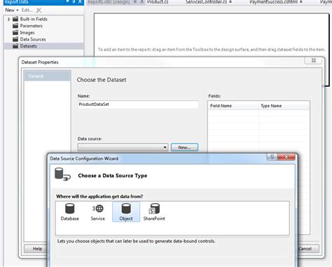 Life Tech And More Rdlc Design Create Dataset From Your Own Class