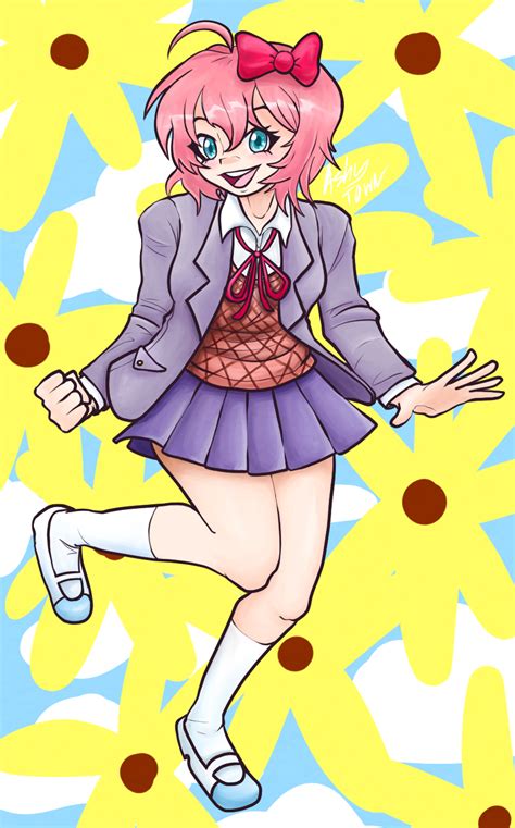 Sayori By Ashytown On Newgrounds