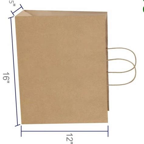 10x8x6 Brown Kraft Paper Bags Resto Parceltakeaway 1 Capacity 5