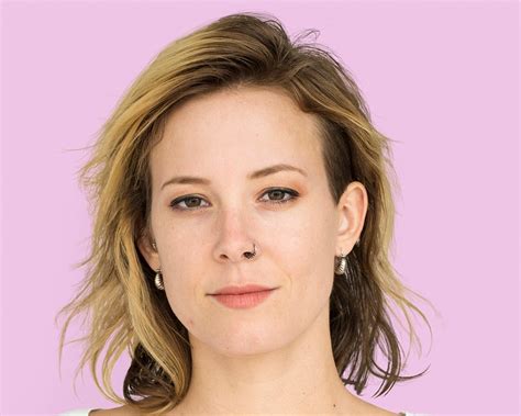 Beautiful Blonde Woman Portrait Smiling Free Photo Rawpixel