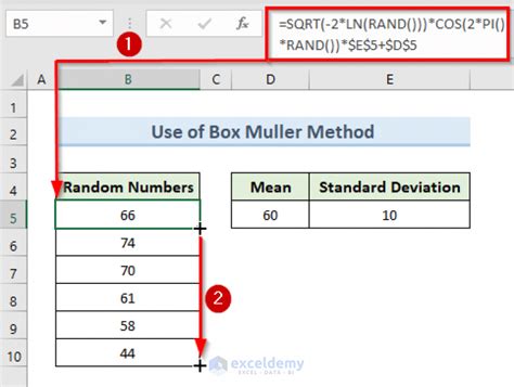Generate Random Number With Mean And Standard Deviation In Excel