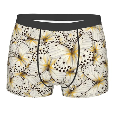 Disketp Different Butterflys Mens Boxer Briefs Soft And Breathable