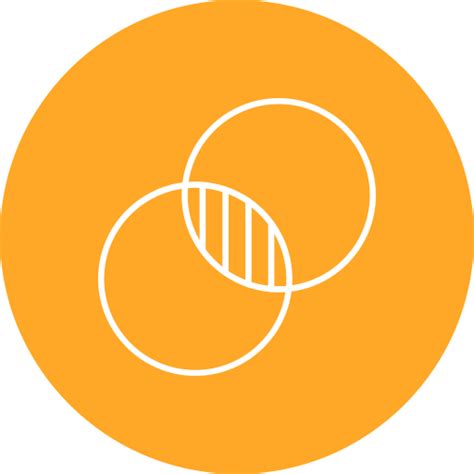 Intersect Generic Color Fill Icon