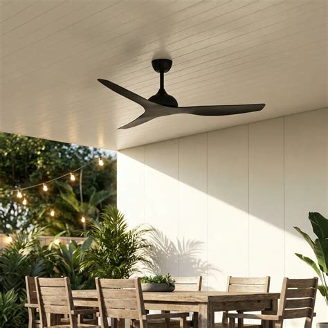 Eco Style Ceiling Fan By Fanco With Remote Control Black 60 Ceiling
