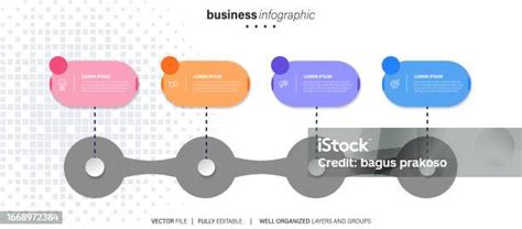 라인 스텝 인포그래픽 4가지 옵션 워크플로 다이어그램 원 타임라인 번호 인포그래프 프로세스 단계 차트 선형 벡터 인포그래픽