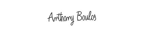 87 Anthony Boulos Name Signature Style Ideas First Class E Signature