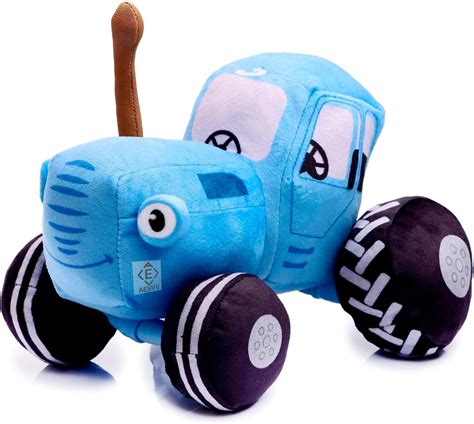Aevvv Tractor Azul De Dibujos Animados Ruso Sinij Tractor 8″ 20cm Yaxa Guatemala
