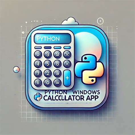 파이썬 Python 윈도우 계산기 앱 개발