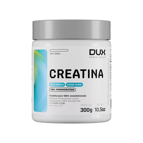 Creatina 300g Dux Nutrition 100 Monohidratada Alta Pureza Supletotal
