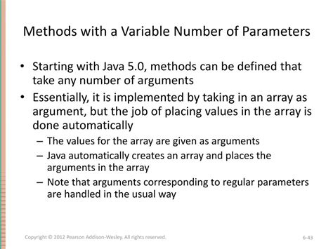 chapter 6 arrays slides prepared by rose williams binghamton