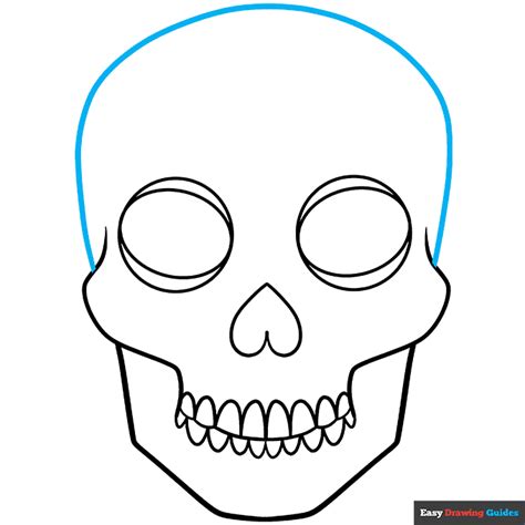 How To Draw A Death Skull