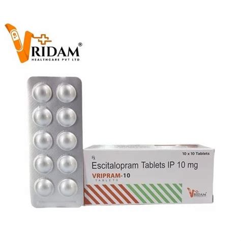 Escitalopram Oxalate 10mg Tablet At ₹ 85stripe Lexapro In Nashik Id 2853680197697