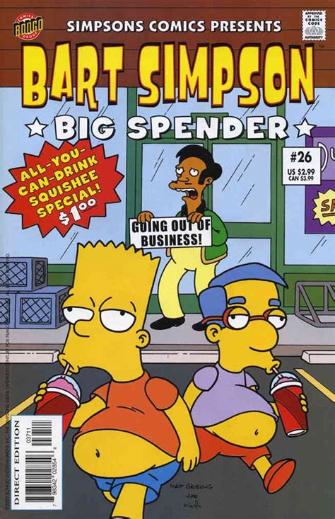 Simpsons Comics Presents Bart Simpson 26 Vf Bongo Comic Book