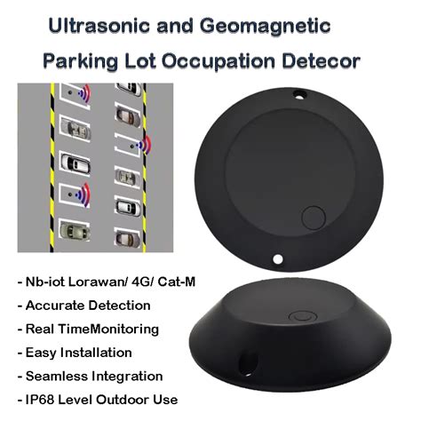 Lorawan Nb Iot Ultrasonic Parking Occupancy Detector From China