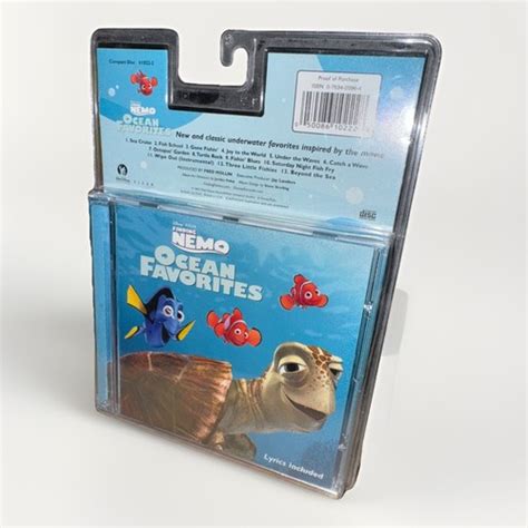Disney Pixar Finding Nemo Ocean Favorites Cd Brand New Sealed Movie