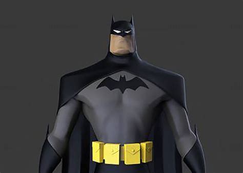 Batman Kreslený 3d Tiskový Model Stl