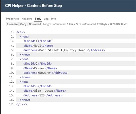 solved btp cpi csv to xml converter escaping special ch sap
