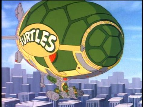 Turtle Van And Blimp Tmnt Images The Technodrome