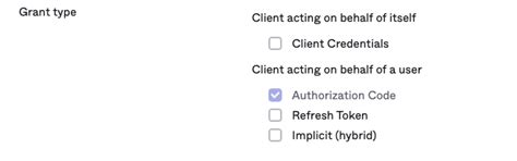 Okta Initiated Authorization Code Flow Requires Selecting Implicit Grant Oauth Oidc Okta