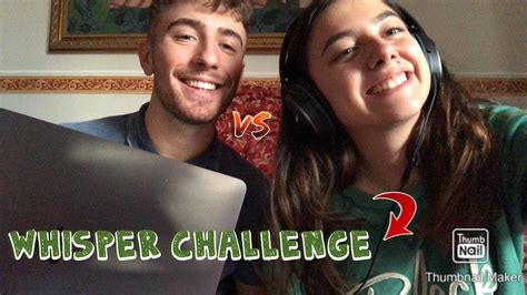 Whisper Challenge Ita Youtube
