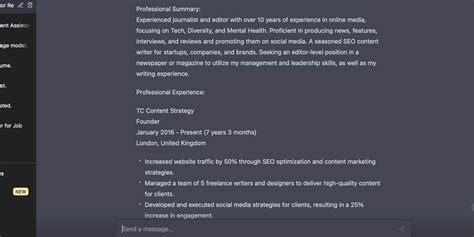 How To Use Chatgpt To Write Your Resume