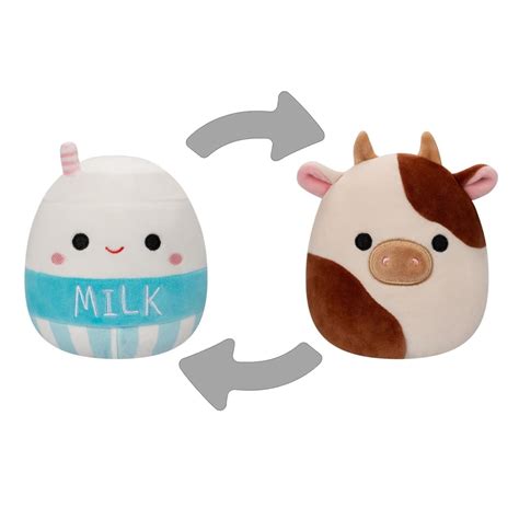 Squishmallows Flip A Mallow 13 Cm P17 Kua Ronnie Melkekartongen Melly