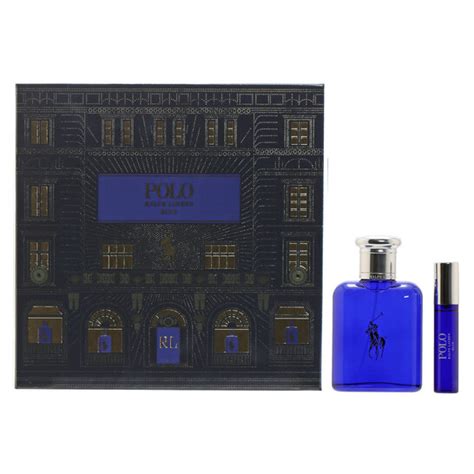 Ralph Lauren Mens Polo Blue T Set Fragrances 3605972968548