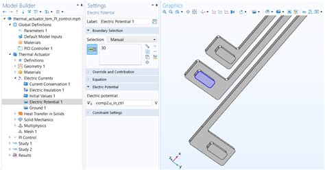 coupling physics between model components for multiphysics models