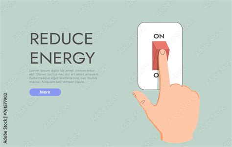 Sustainability Illustration Set Characters Reduce Energy Consumption