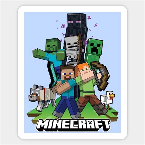 Minecraft By Snkz Minecraft Stickers Minecraft Stickers
