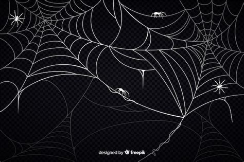 Halloween Cobweb Background Free Vector