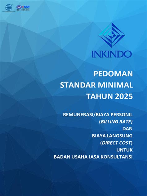 Billing Rate Inkindo 2025 Pdf