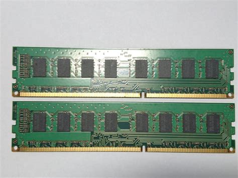 Yahooオークション 中古品samsungメモリ2r×8 Pc3 10600u 09 10 B0 4