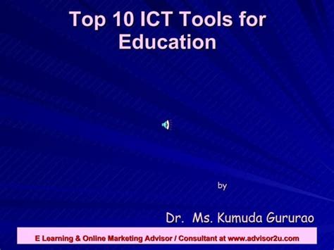 Ict Tools For Education Pptx Educational Video Games Video Game Genres