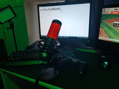My Setup With Hyper X Quadcast And Mousemat Rhyperx