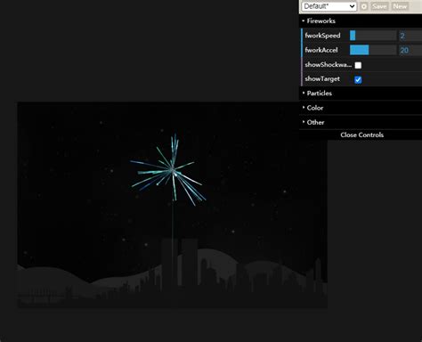 Html烟花特效代码，中秋烟花动画特效素材 17素材网