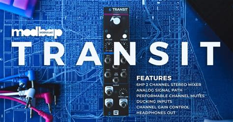 Modbap Modular Introduces Transit Mixer Eurorack Module