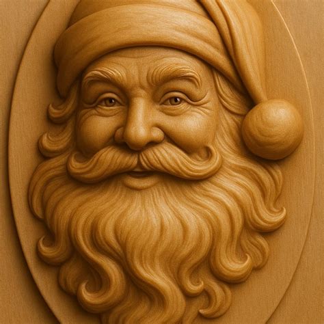 Santa Carving Etsy