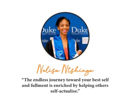 Nelisa Ntshinga On Linkedin Lets Make The Journey Much More Meaningful