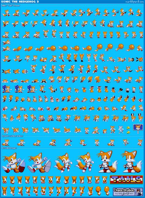 Super Tails Sprite Sheet