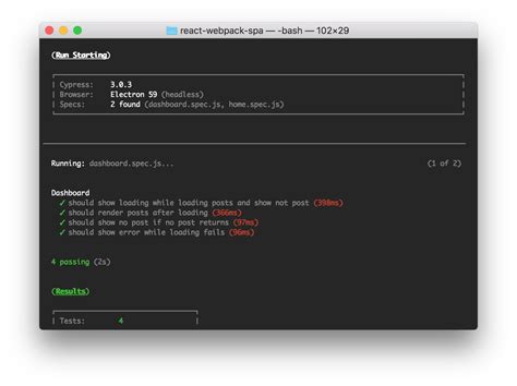 Cypress Ui Test For Your Reactwebpack Project Neekeys Blog