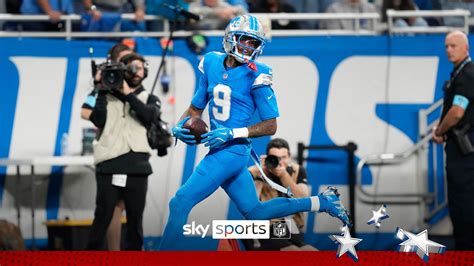 Jameson Williams Puts Detriot Lions In Cruise Control With A 64 Yard Touchdown Nfl News Sky