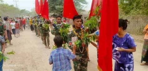 စလင်း စေတုတ္တရာရှိ စစ်ကောင်စီ၏ ၁၈ မိုင်စခန်းကုန်းကို တော်လှန်ရေးအဖွဲ့များ သိမ်းပိုက