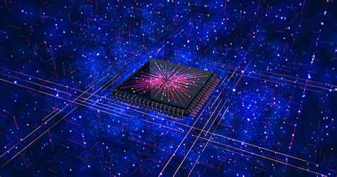 Ai 프로세서 처리 데이터 Cpu 회로 데이터 흐름 3d 일러스트 렌더 0명에 대한 스톡 사진 및 기타 이미지 0명 3차원