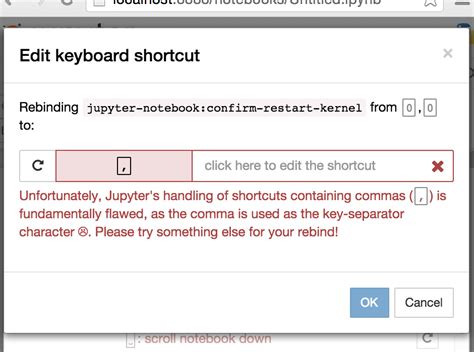 Keyboard Shortcut Editor — Jupytercontribnbextensions 050 Documentation